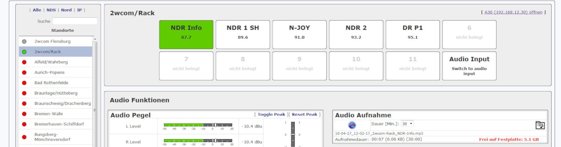 Radio World: Easy remote Monitoring of your A30 FM Monitoring Receiver ...