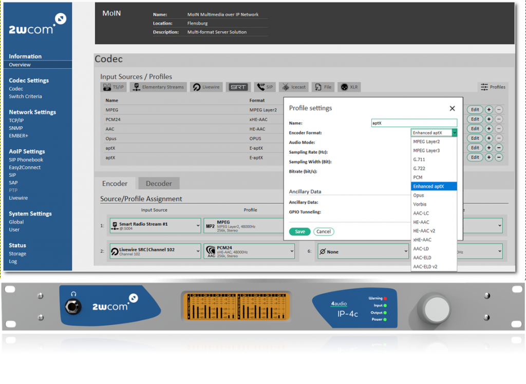 IBC 2019: Entdecken Sie unsere neue 4audio Produktserie - 2wcom