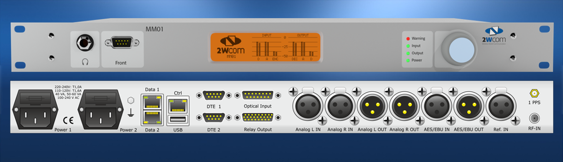 2wcom upgrades MM01 Audio over IP codec - 2wcom