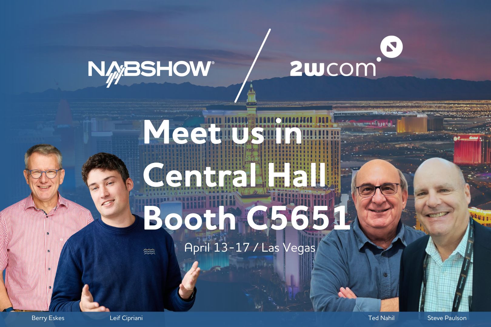 2wcom at NAB Show 2024 - 2wcom