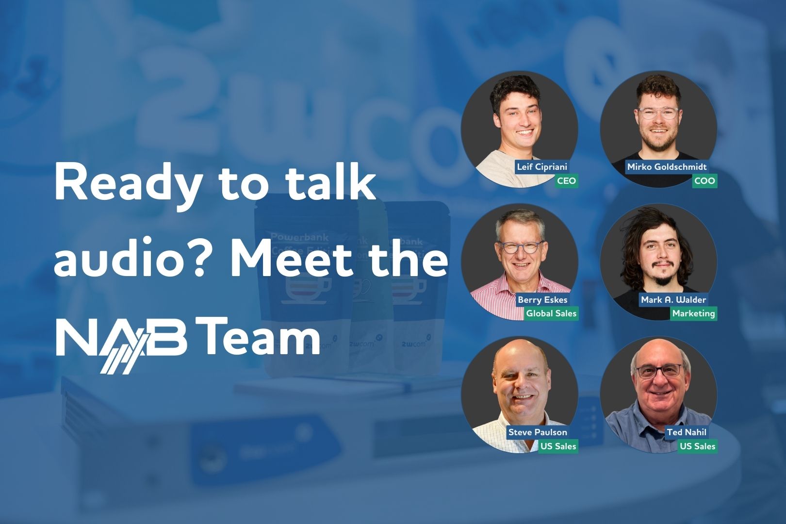 NAB 2025 – Meet the 2wcom Team! - 2wcom
