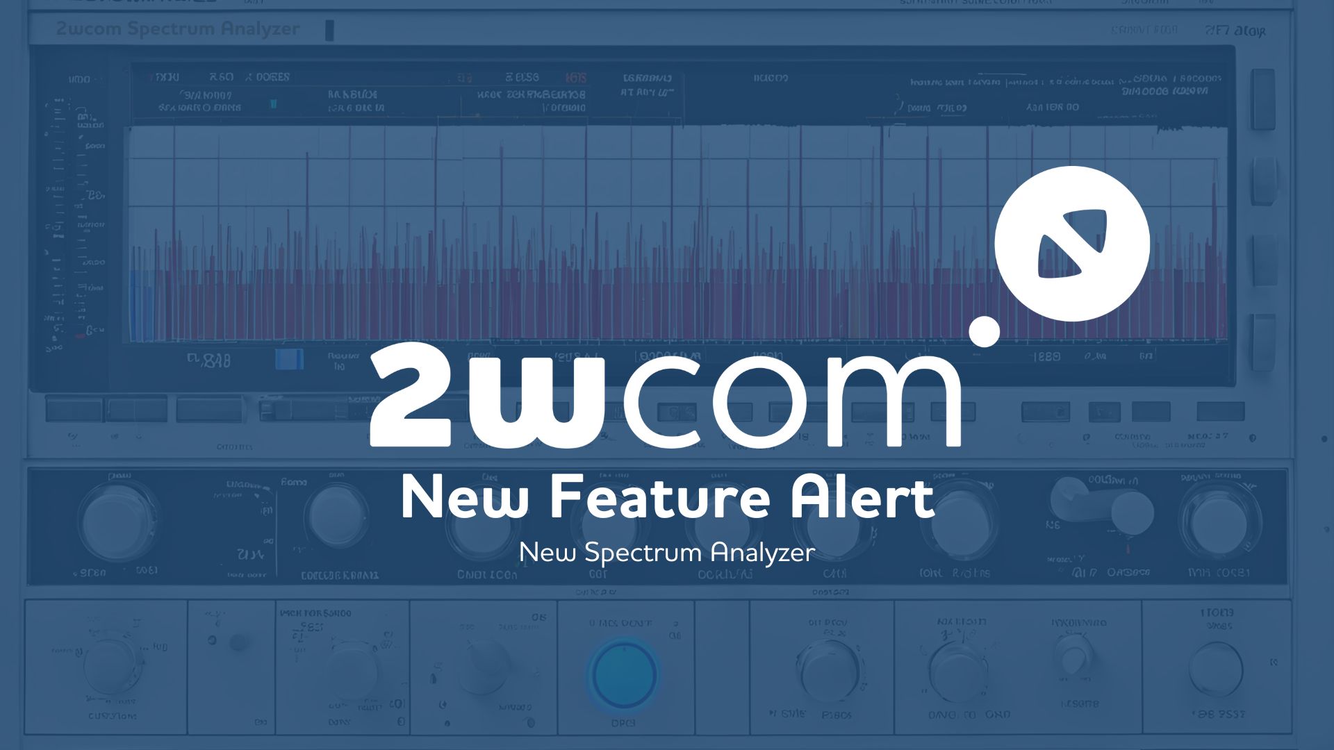 New Spectrum Analyzer Now Available for MPX-1g & 2c - 2wcom
